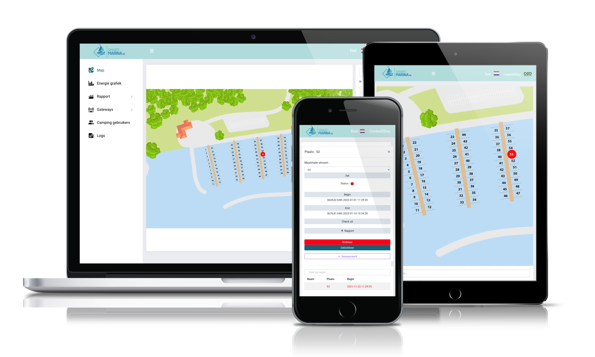 Smart Marina - Energiemanagementsysteem - Van Hees Infratechniek